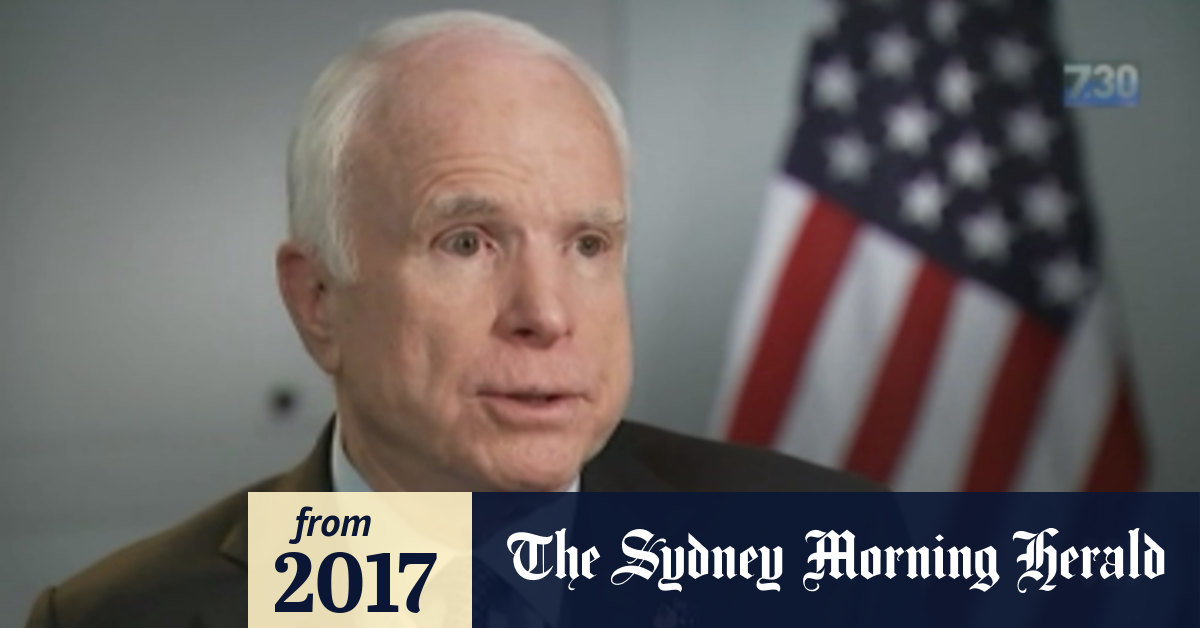 Vladimir Putin A Bigger Threat To United States Than Isis John Mccain
